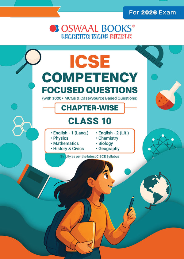 ICSE Competency Focused Questions Chapter-wise Class 10 for 2026 Board Exams - Buy Now – Oswaal ...