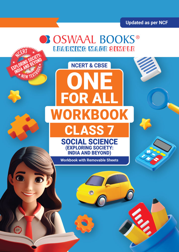 One for All Workbook with Practice Worksheets Class 7 | For Latest ...