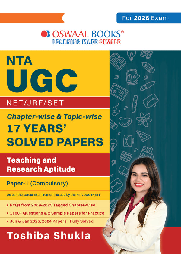 NTA UGC NET / JRF / SET Paper 1| 17 Years’ Chapter-Wise & Topic-Wise ...
