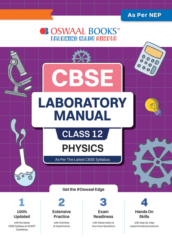 CBSE Laboratory Manual Class 12 Physics Book | Latest Edition | Order ...