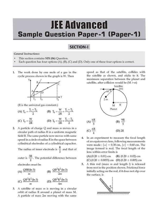 JEE Advanced 24 Years' Solved Papers (2002-2025) | Physics, Chemistry ...