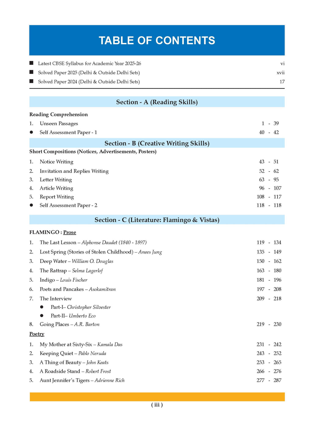 CBSE & NCERT One for All Class 12 English Core Book | For 2026 Exam ...