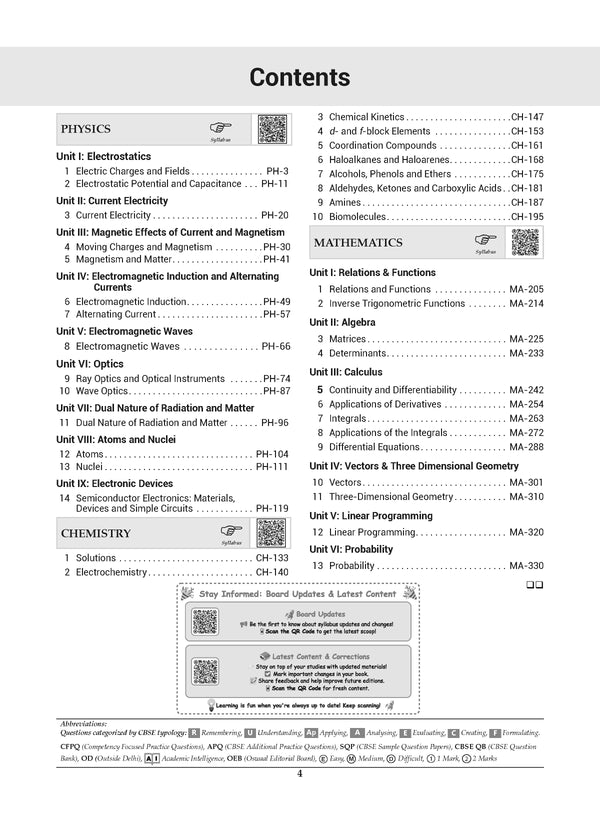 CBSE Competency Focused Questions Chapter-wise and 10 Years' Solved ...