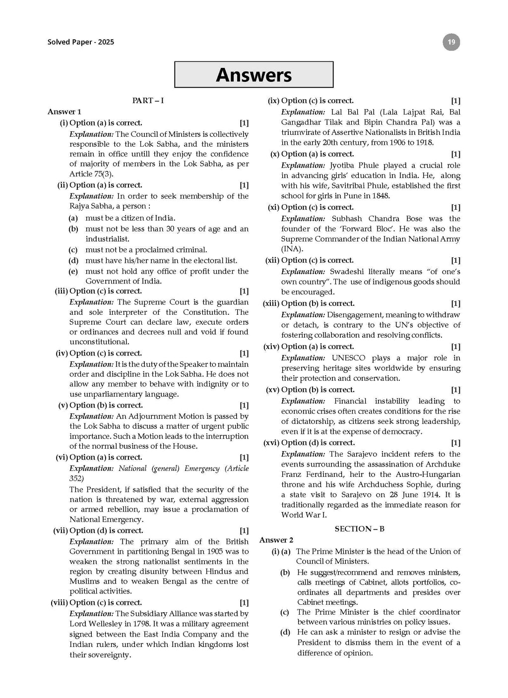 ICSE Question Bank Chapterwise & Topicwise Solved Papers Class 10 – Oswaal Books