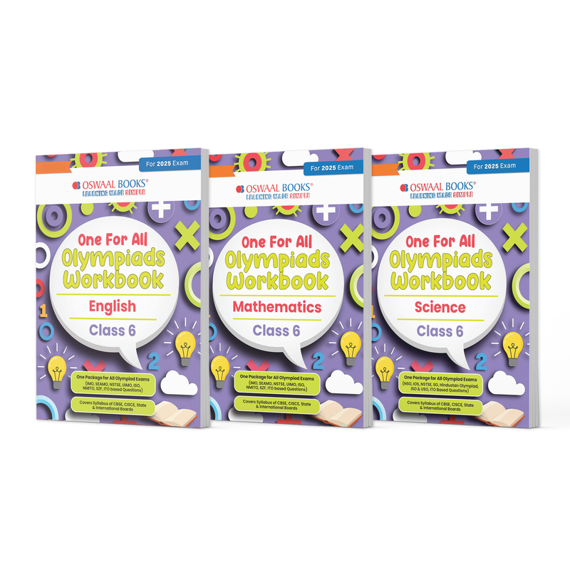 Best Maths Olympiad Books for Class 6 | For 2026 Exams – Oswaal Books