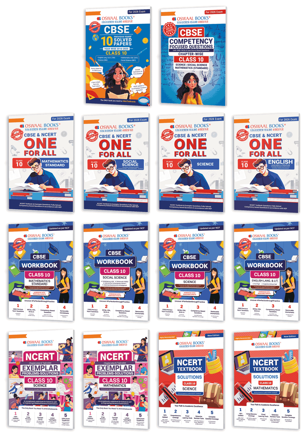 CBSE Mega Study Pack - CBSE & NCERT One For All, 10 Years' Solved ...