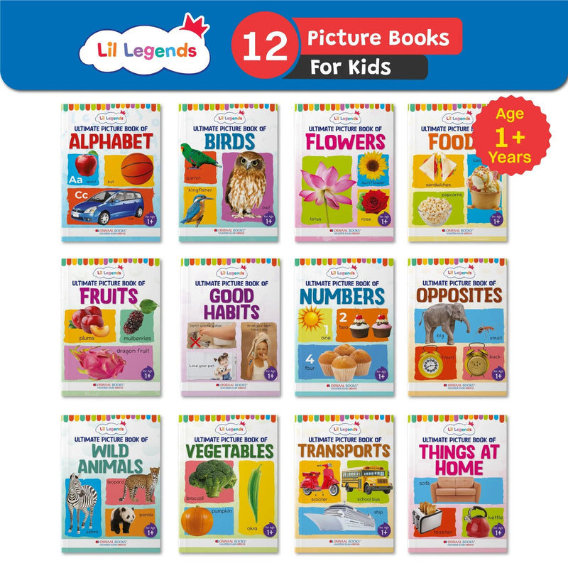 Lil Legends Picture Books for Kids | For Age 1+ – Oswaal Books
