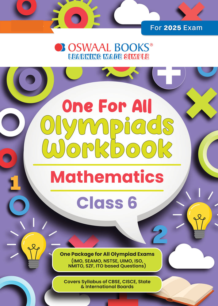 Best Maths Olympiad Books for Class 6 | For 2026 Exams – Oswaal Books